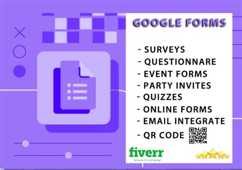 Create Expert Level Google Forms Questionnaire With Qr Code By Madi Boi