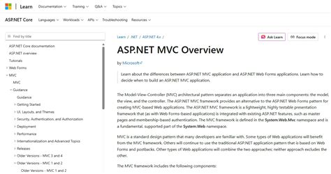 Aspnet Mvc Framework What Developers Need To Know