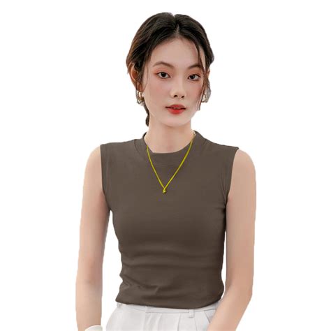 吊带无袖圆领背心女夏季2025新款螺纹薄款冰丝短款外穿打底上衣潮
