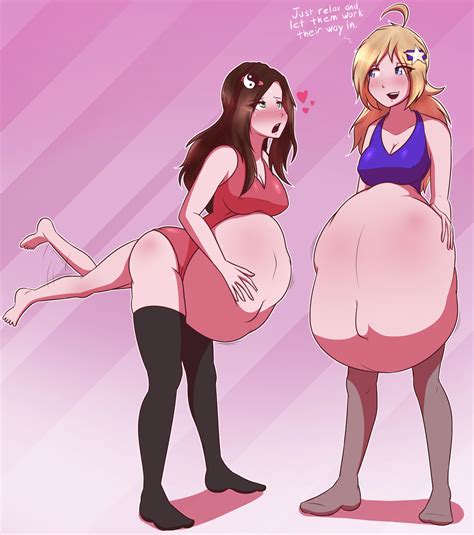 Rule 34 3girls Anal Anal Insertion Anal Only Anal Vore Belly Bulge