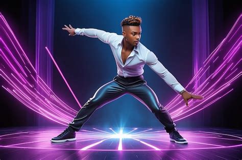 Premium Photo Rhythm Of The Dance Dynamic Dancer Daniel