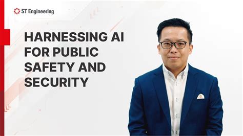 Harnessing Ai For Public Safety And Security Youtube