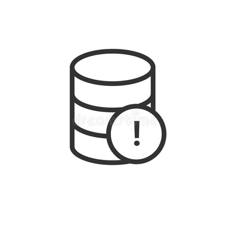 Database Icon Server Isolated Flat Symbol For Web Site And Mobile App