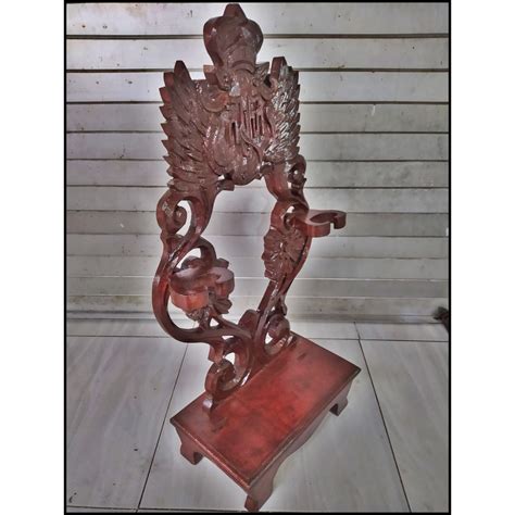 Jual Jagrak Keris Bahan Kayu Jati Isi 2 Keris Ukiran Logo Kraton Jogja Shopee Indonesia