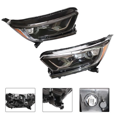 Headlights Left Right Side Headlamps For Honda CR V CRV 2017 2021 LH RH 1 Pair Front Headlamps