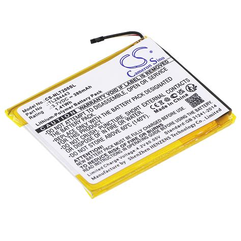 Tl284443 Gb S10 284449 0100 Battery For Nest Learning Thermostat 2nd