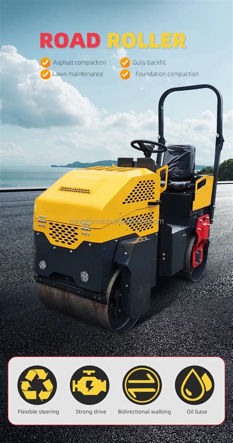 New Mini Road Roller Compactor Specification Hydraulic Drive Asphalt