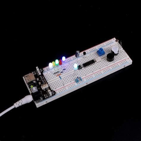 830 Bộ Dụng Cụ Khởi Động Cơ Bản Cho Arduino Uno R3 Gồm Bảng Mạch Dây