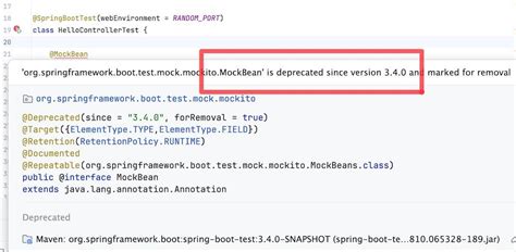 Spring Boot 3 4 Mockbean และ Spybean ถูก Deprecated แล้วนะ เปลี่ยนได้แล้ว Up1 Medium