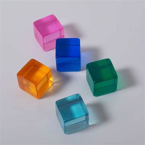 Multicolor Glass Crystal Cube For Decoration At Rs 250 In Firozabad