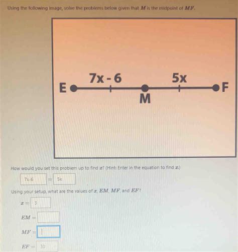Solved Using The Following Image Solve The Problems Below Given That