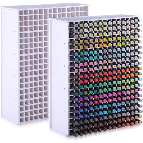 Sunnychicc 2 Pack 300 Slots Marker Storage Organizer Marker