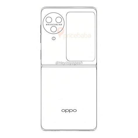 เผยภาพเรนเดอร์ของ Oppo Find N3 Flip ที่มีดีไซน์ฝาหลังตรงกับข่าวลือก่อน