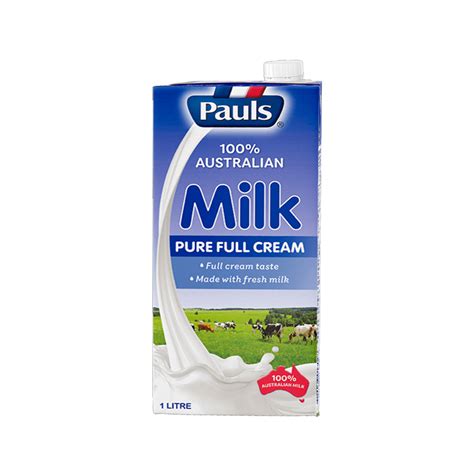 Pauls Uht Full Cream Milk 1ltr Shopifull