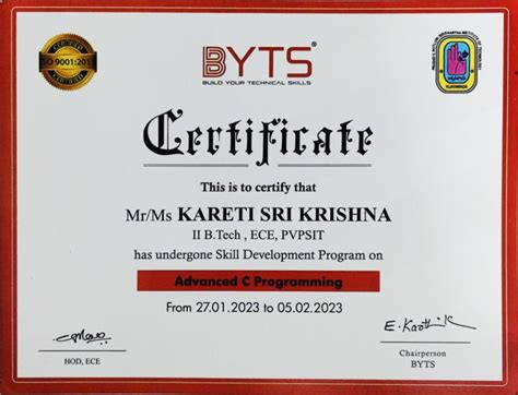 Kareti Sri Krishna On Linkedin Connections Advancedcprogramming