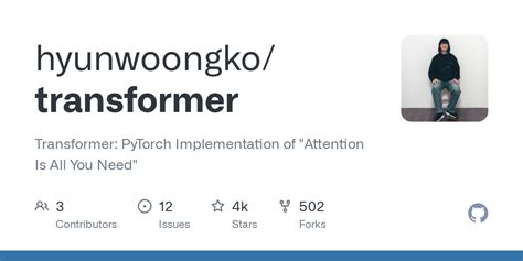 Transformer Train Txt At Master Hyunwoongko Transformer Github