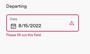 Please Fill Out This Field Text Overrides The HelpText Slot Value