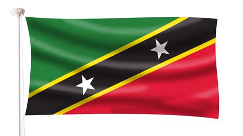 Saint Kitts And Nevis Flag Hampshire Flag Company