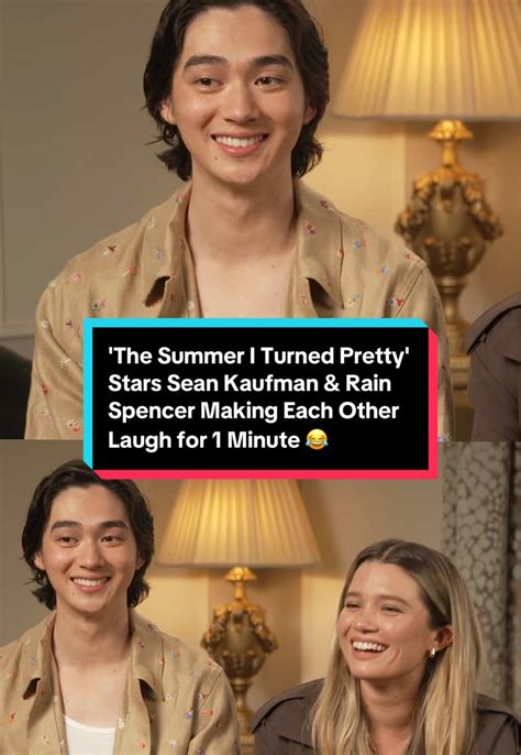 Sean Kaufman And Rain Spencer Laughter Moments In Summer Tiktok