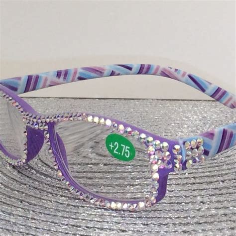 Rhinestone Readers Etsy