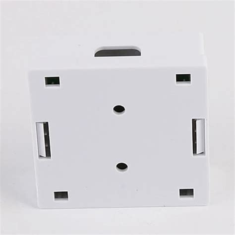 Rj45 Cat6 Dual Port Utp Surface Mount Box For Network Cable Installation Box Buy White Color