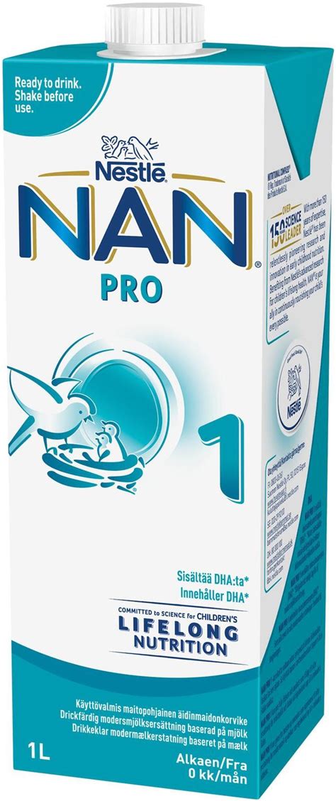 Nestlé Nan Pro 1 äidinmaidonkorvike 1000ml S Kaupat Ruoan Verkkokauppa