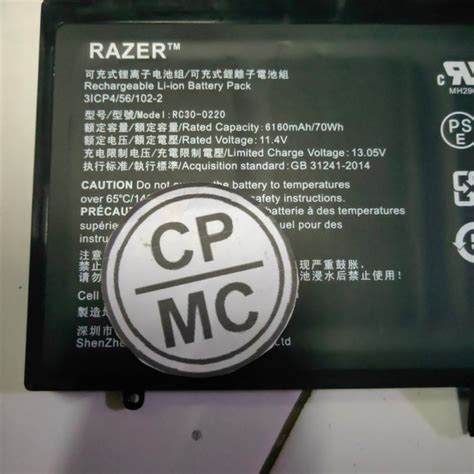 Jual Komputer Laptop Komponen Laptop Baterai Razer Blade Pro Gtx Blade Pro R