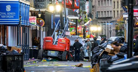 Fbi Declares New Orleans Car Ramming As Terrorism