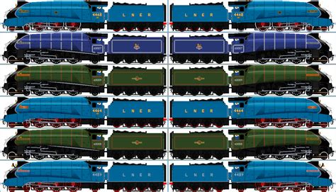 Lner A4s [realistic Style] By Princess Muffins On Deviantart