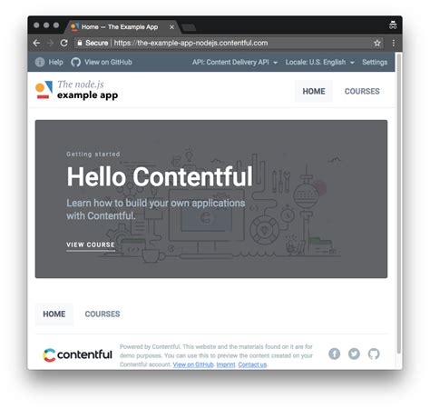 meet the example app your kick off point for developing with