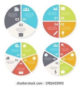 Set Template Circle Diagram Options Web Stock Vector Royalty Free Shutterstock