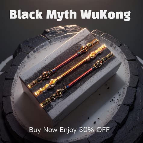 Black Myth Wukong Sun Wukong Metal Craft Ornament Model Metal Art