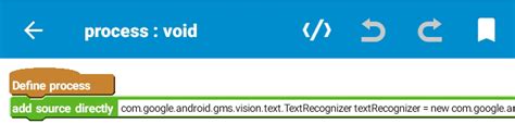 Auto Get Text From Camera OCR In Sketchware Free Project