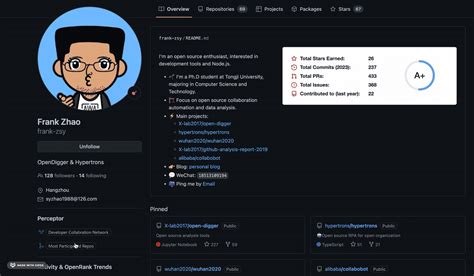 Hypercrx Hypercrx 发音 Hai Puh Crx 浏览器插件项目旨在通过直接往 Github 页面中插入各类可视化