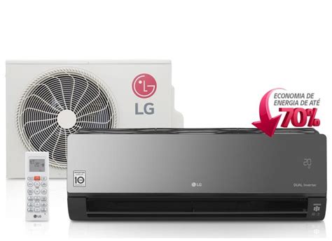 Ar Condicionado Split Hi Wall Lg Dual Inverter Voice Artcool 12000 Btus