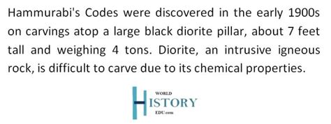 Hammurabi Code Of Laws Meaning Summary Examples And Significance World History Edu