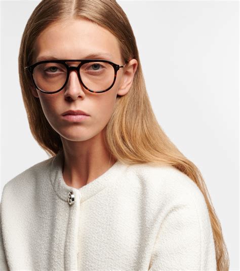 Aviator Glasses In Brown Gucci Mytheresa