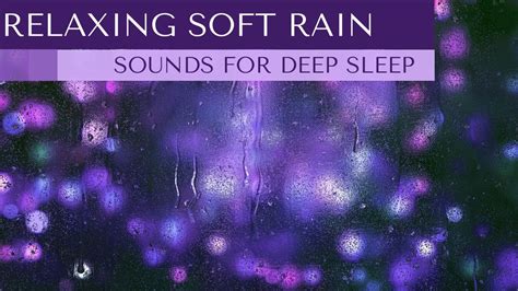 Soft Rain Fall Asleep Fast Black Screen Sleep Help Youtube