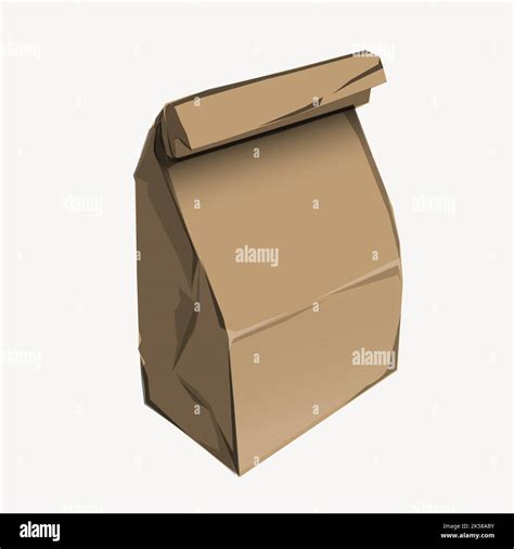 Paper Bag Clipart Illustration Vector Stock Vector Image And Art Alamy