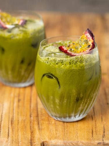 Recipes Matcha And Passionfruit Sparkling Tea Sage