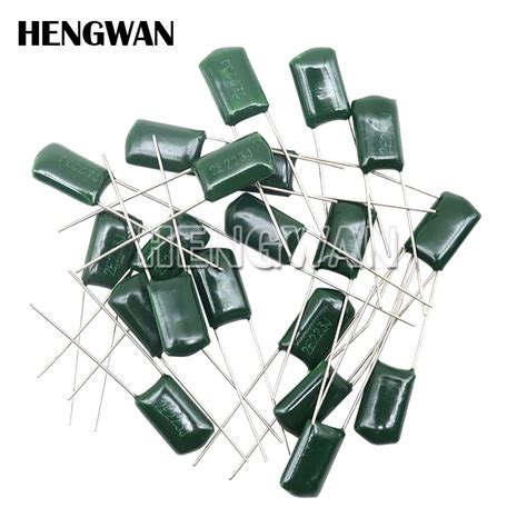 20pcs Polyester Film Capacitor 250v 400v 1000v 2 2nf 4 7nf 10nf 22nf