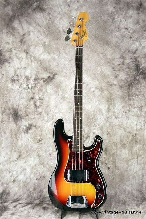 Fender Precision Bass 1960s Sunburst Bass For Sale Vintage Guitar