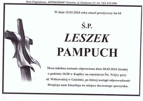 Leszek Pampuch Moje Gniezno