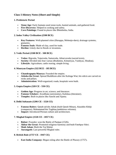 Class 8 History Notes Pdf