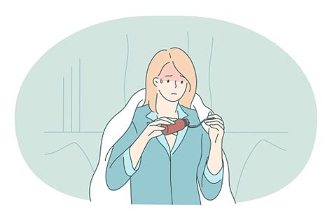 감기 독감 아픈 느낌 및 감염 개념 감기와 독감에 대한 스톡 벡터 아트 및 기타 이미지 감기와 독감 개념 건강관리와 의술 Istock