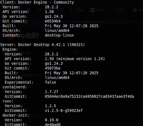 Visual Studio Code Vscode Dev Containers Error With Docker Version