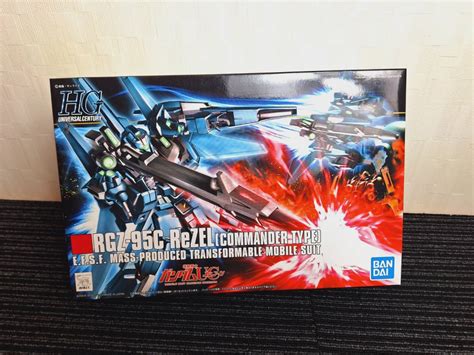 9413 02 未組立 Hg Rgz 95c リゼル 隊長機 機動戦士ガンダムuc ユニコーン プラモデル機動戦士ガンダムuc（ユニコーン