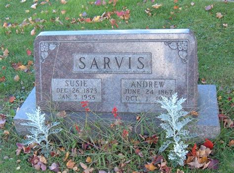 Andrew Sarvis 1867 1956 Find A Grave Memorial
