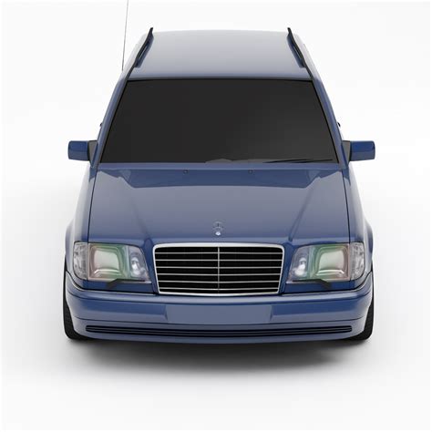 Mercedes Benz W124 S124 E Class Touring 1993 95 3d Model 79 Obj