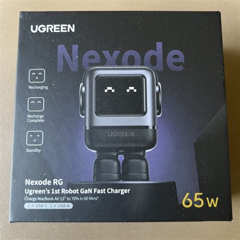 Jual UGREEN RG W USB C A Charger Nexode Robot GaN Fast Charger Mac Iphone Kota Bandung RR